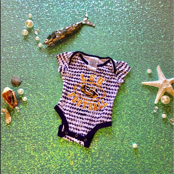 One Pieces | Lsu Official Onesie Geaux Tigers | Poshmark